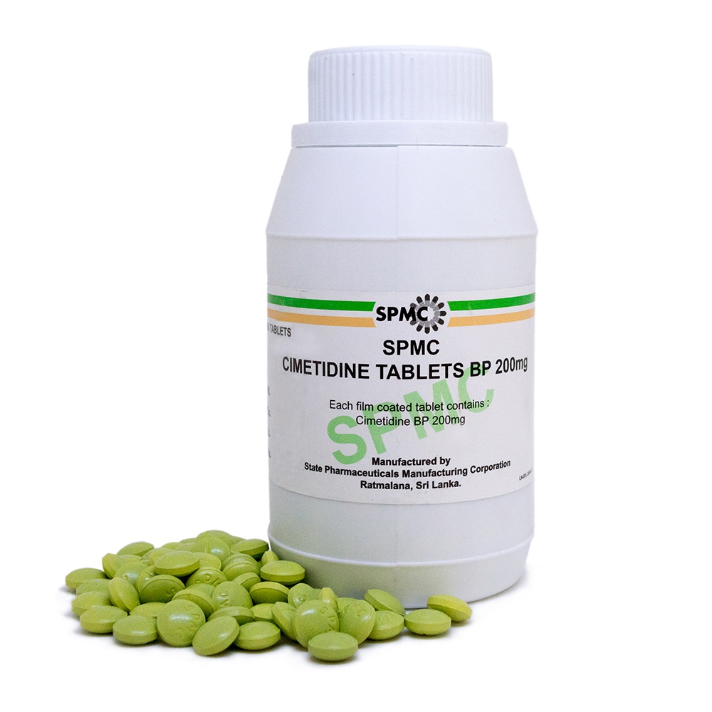 Cimetidine Tablets BP 200mg | SPMC | State Pharmaceuticals ...